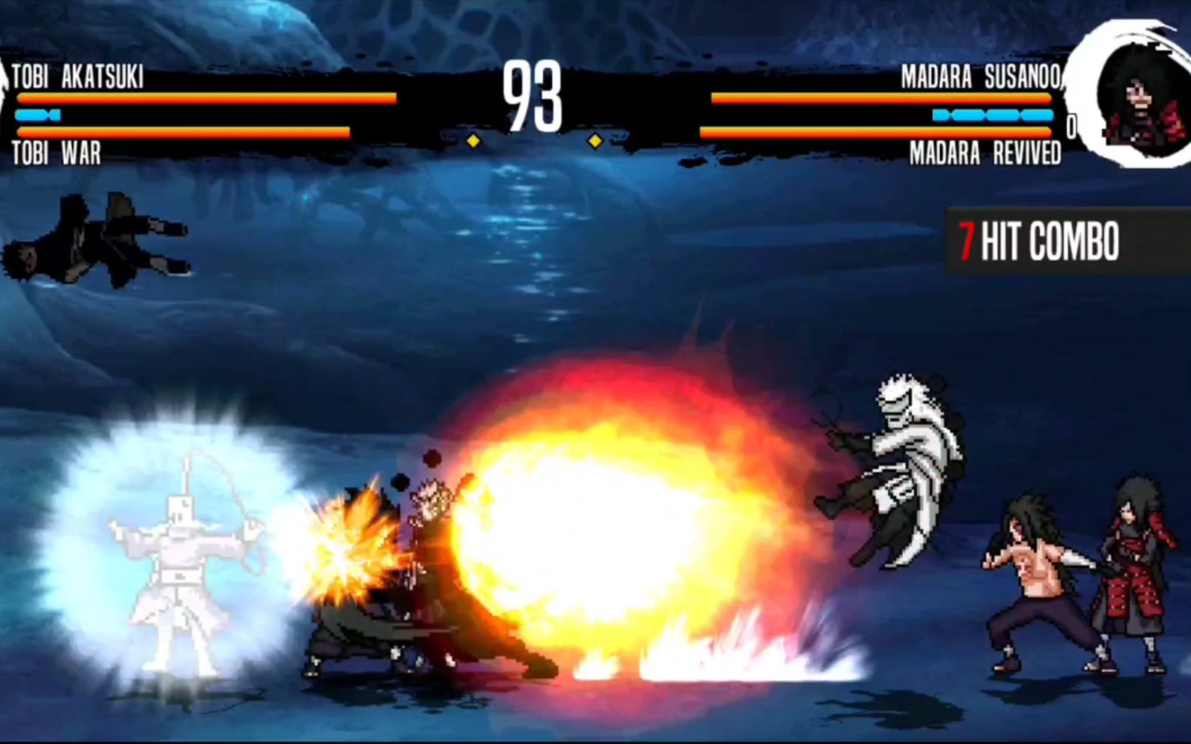 ...对战,骁龙855玩电脑《火影忍者疾风传5 mugen》手机exagear模拟器