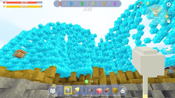 迷你世界:万能土块,体验地图中的五大神器,真的让我大开眼界