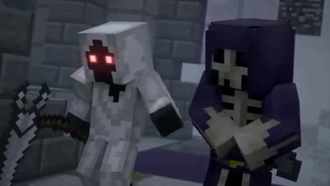 我的世界动画微电影#史蒂夫动画人生02 爱丽克丝单挑实体303不虚