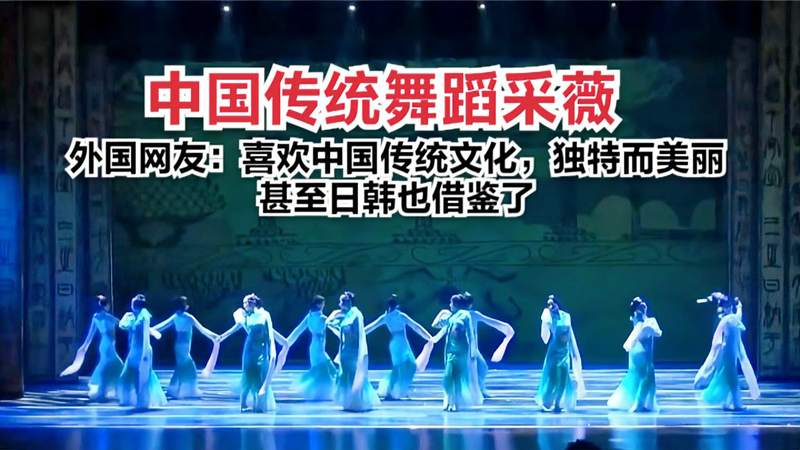 中国传统舞蹈采薇!外国网友评论:喜欢中国传统文化,独特而美丽