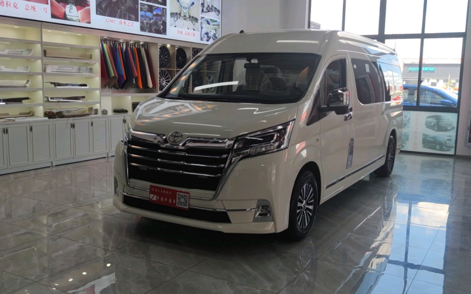 进口丰田海狮9座蓝牌可以驾驶的商务车适合集体出行游玩原创 手拉手...