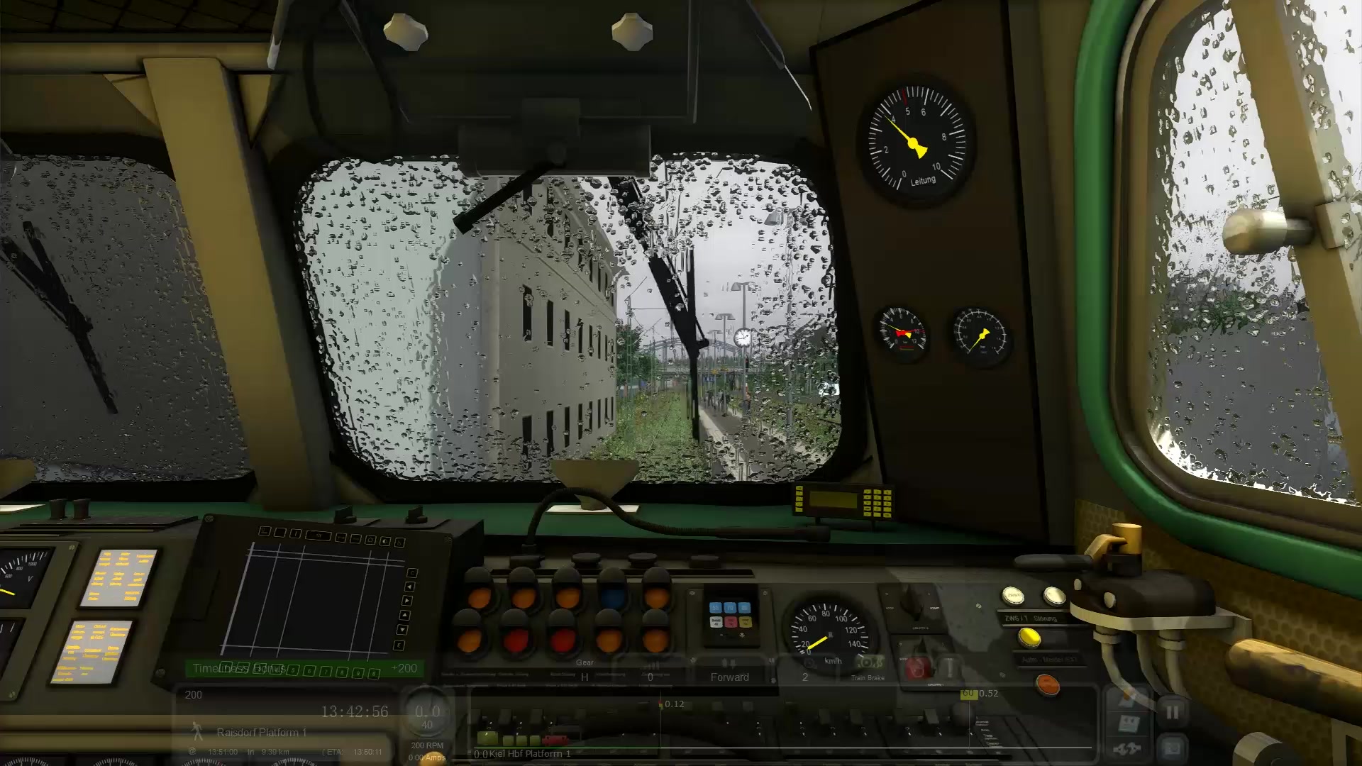 模拟火车2020:北德路线#01:驾驶内燃区域快速 | Train Simulator 2020