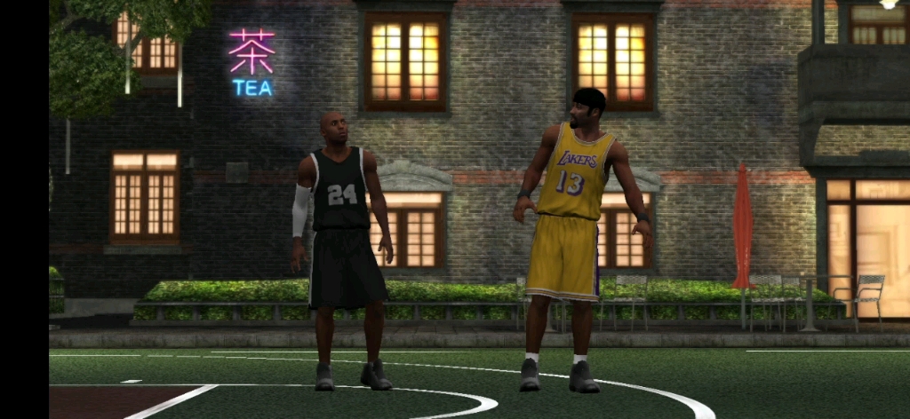 NBA2k20手游快速游戏1v1科比对张伯伦