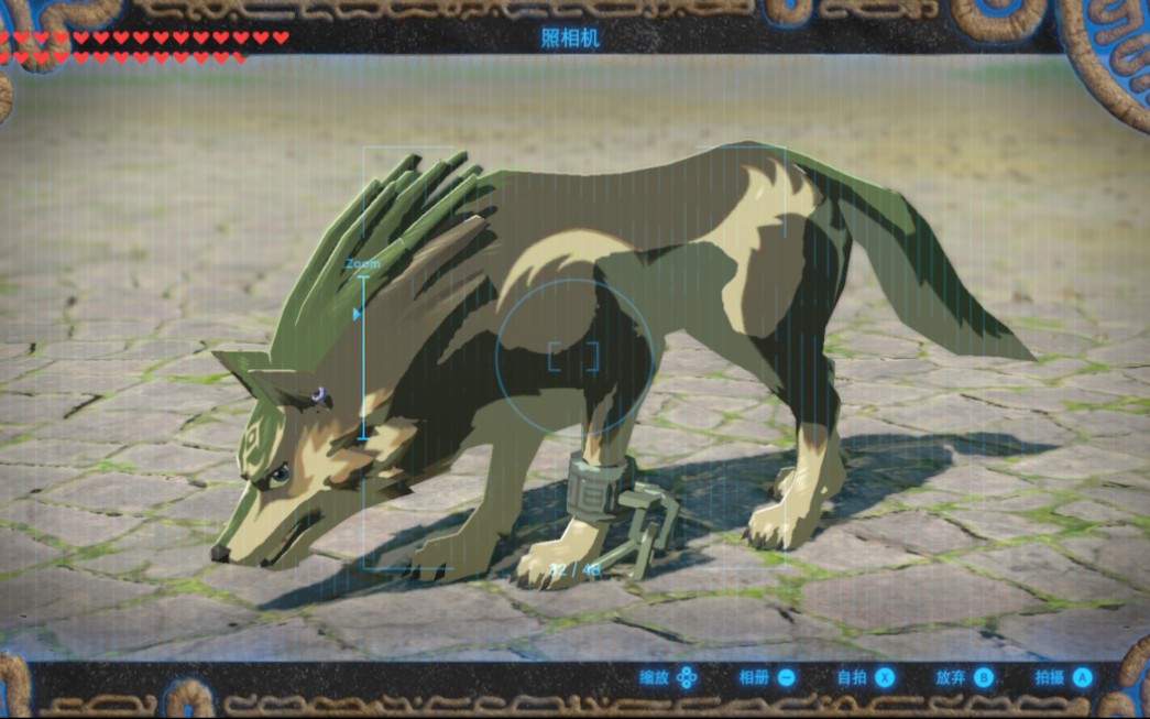 塞尔达传说旷野之息218-见到了先辈林克狼