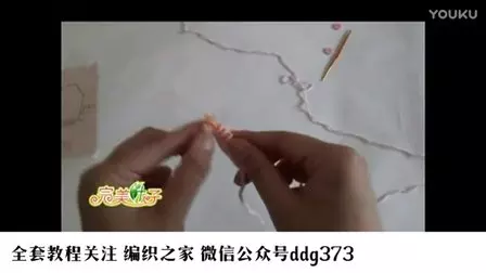 普通棒针怎么变环形针c编织教程(49)c环形针起针视频