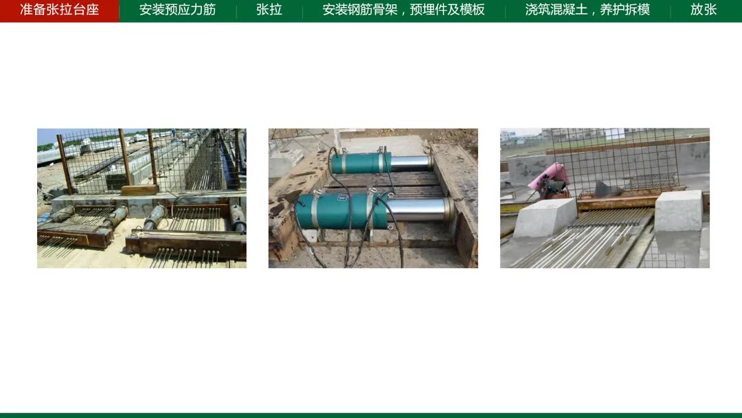 先张法预应力