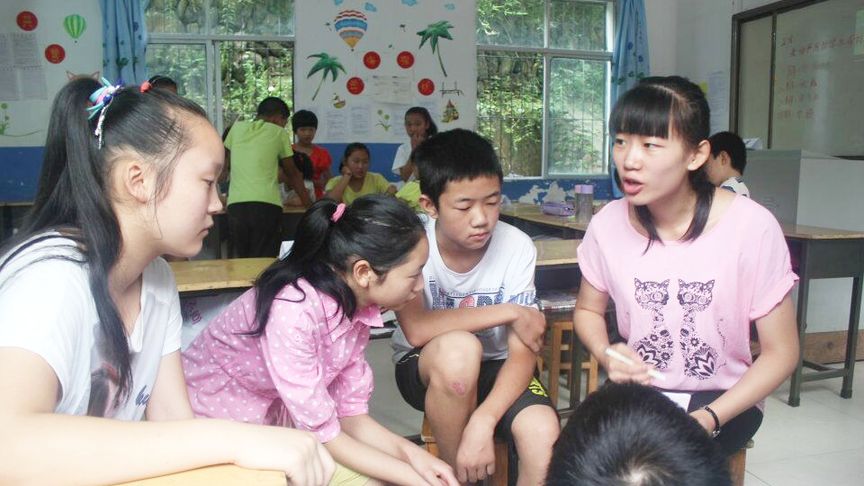 汉江师范学院暑期社会实践 关爱留守儿童