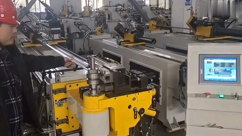 全自动弯管机,数控弯管机视频