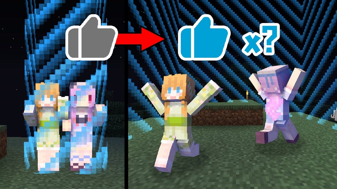 涨粉!点赞!扩大生存范围 大橙子我的世界