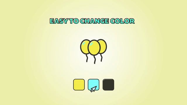 #macz精彩模板#简洁经典的动态动画图标包AE模板