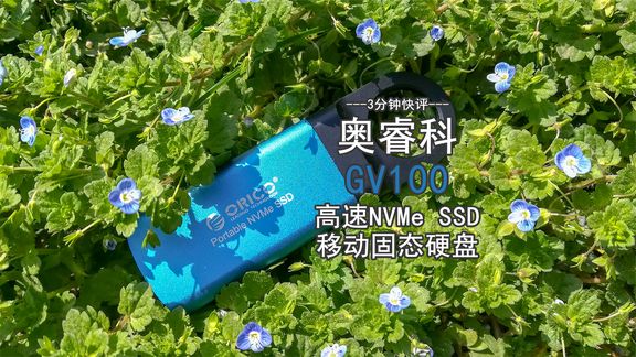闲玩:移动存储怎么选?体验“大U盘”奥睿科 GV100 移动固态硬盘