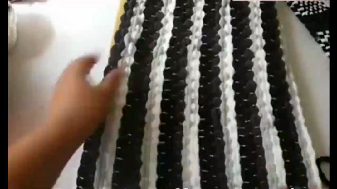 毛线围巾编织 百搭男士围巾的织法m