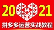 拼多多运营零基础 2021拼多多运营免费教程 济南拼多多运营教程