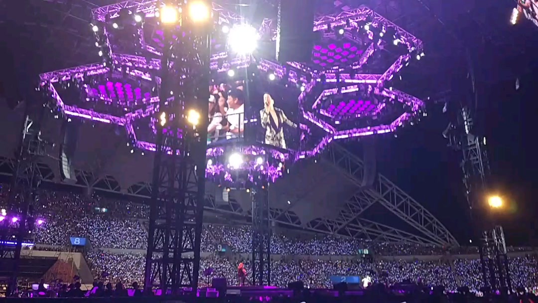 张学友 2017 世界巡回演唱会 哈尔滨站 与歌迷欢乐互动