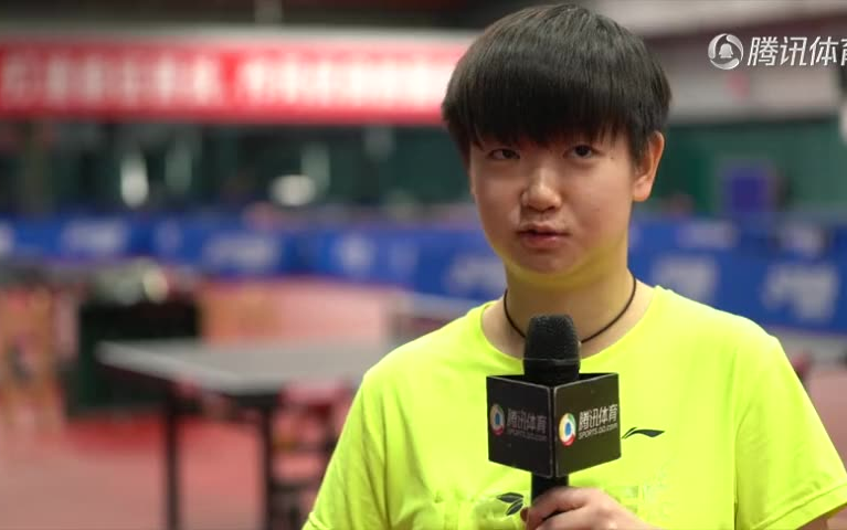 孙颖莎:没想到能全胜晋级 地表赛将抱着学习的目的参赛