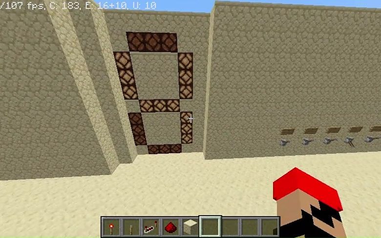 我的世界最凌乱排线的数字显示器