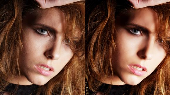 PS教程/摄影后期磨皮技巧,高低频快速修图