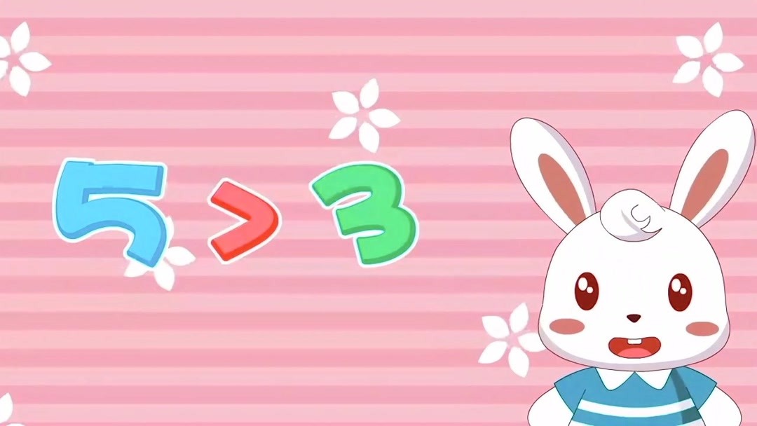 幼儿数学课堂:认识大于号和小于号,学会了吗?
