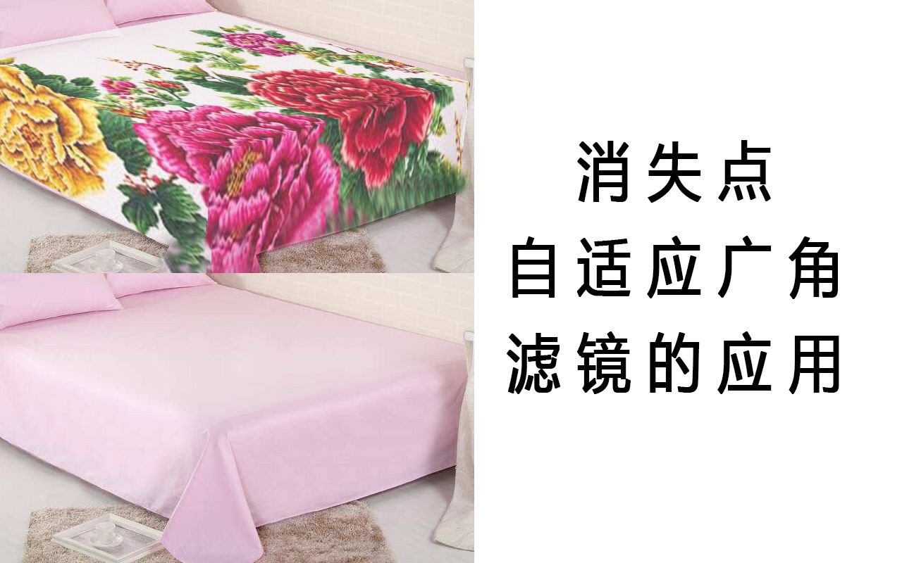PS 消失点+自适应广角滤镜的应用