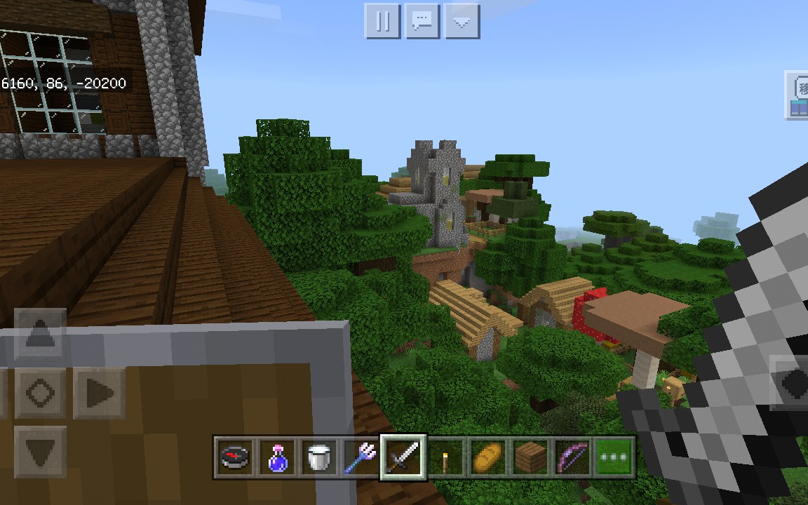 村庄+林地府邸+废弃矿洞+黑森林+河滩+巨型蘑菇林 minecraft种子分享