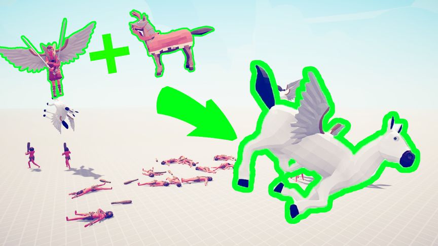 全面战争模拟器:新的mod兵种”飞马“,鸟人跟战马的结合体?