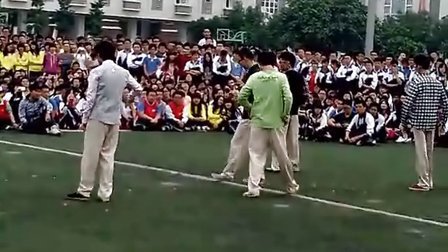 2011第三高级中学校运会街舞表演