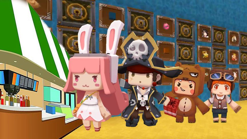 迷你世界商店 开业第一天,顾客排队上门