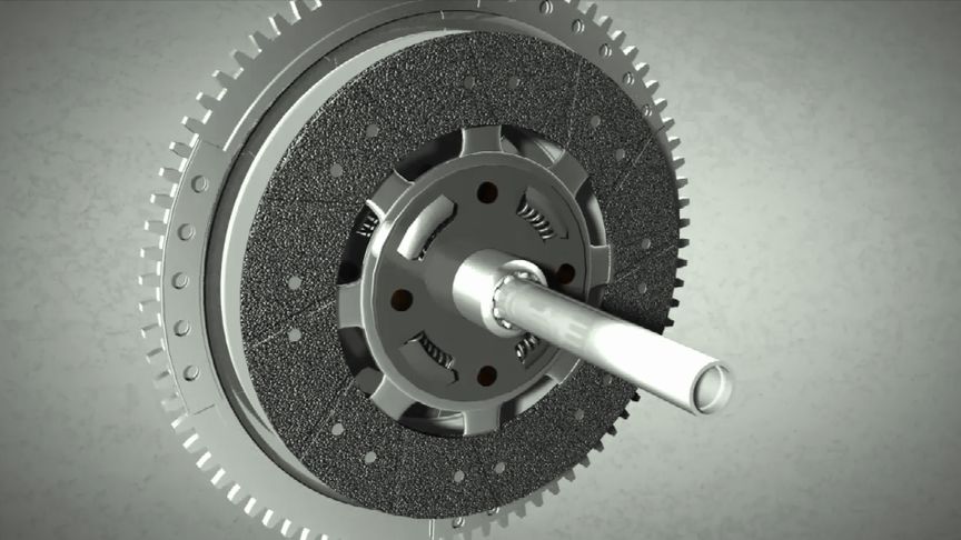 单片离合器工作原理,看完涨知识了