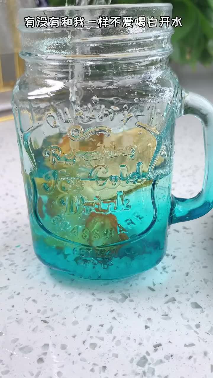 没有和我一样不爱喝白开水的朋友,一定要试试这个百香果柠檬茶