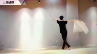 欧达源老师大扇舞 我爱你中国 背面分解慢动作