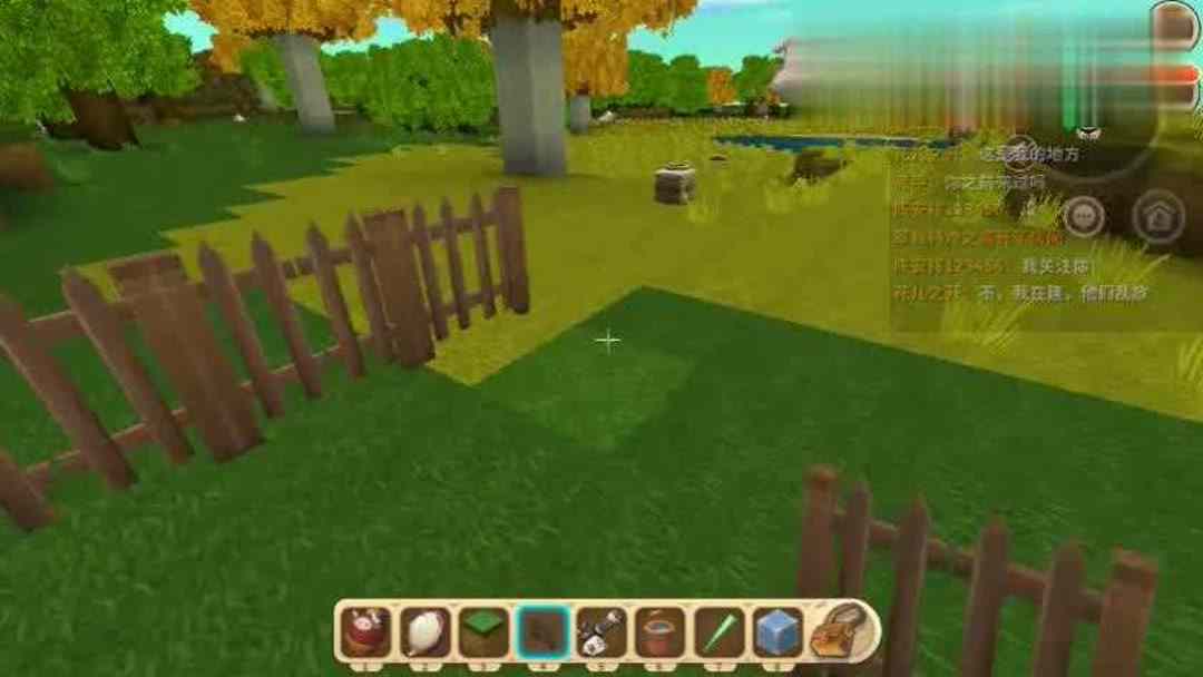 迷你世界联机高手做个围栏围起来的圈子