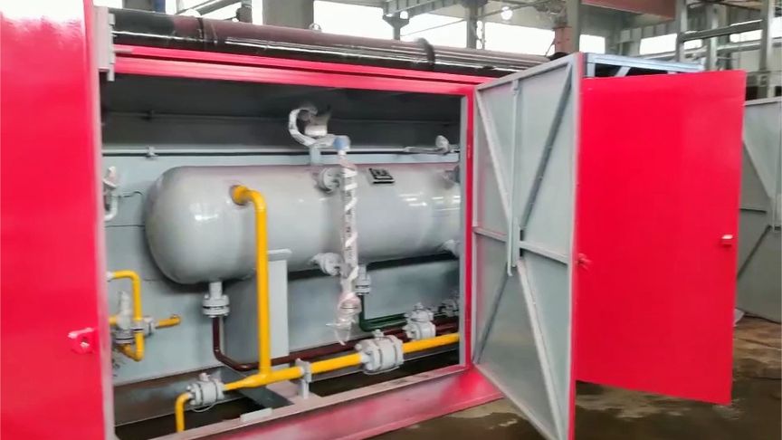 三相分离计量装置生产完成准备发货#油气水三相分离器