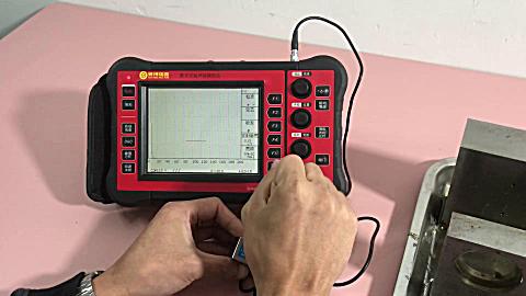 超声波探伤仪XUT350B斜探头校准及DAC曲线制作