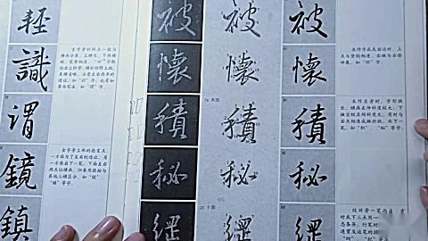 行书第十九课:禾部 绞丝旁 车部