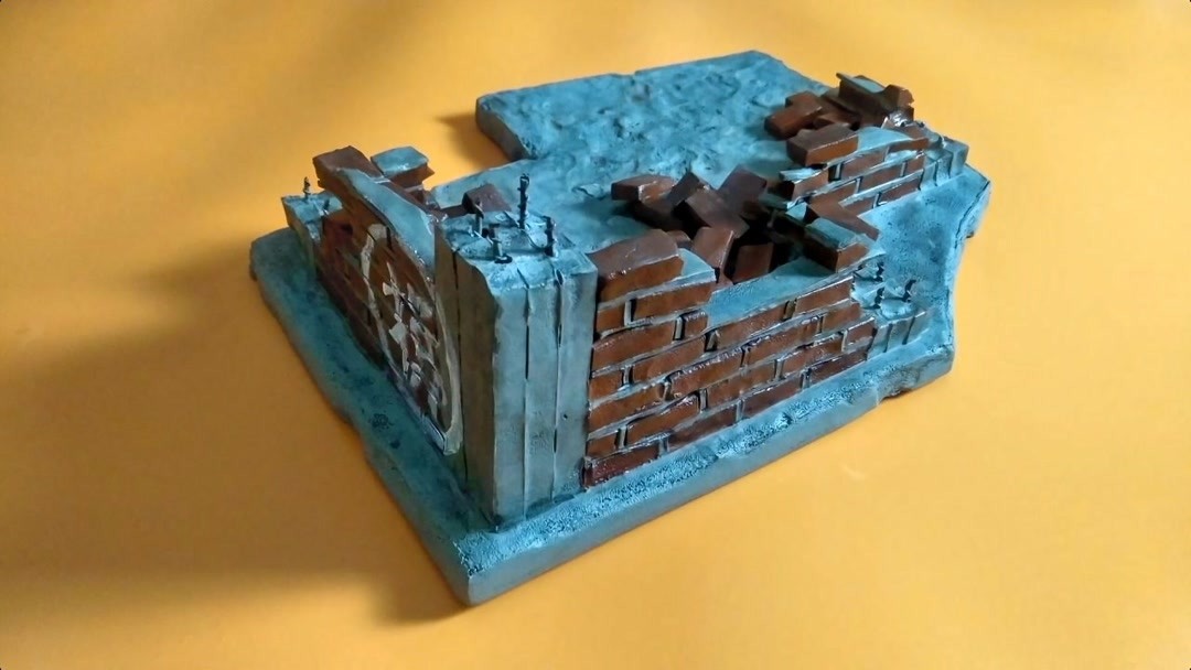 风之伊:简单几步用泡沫废料做个场景模型