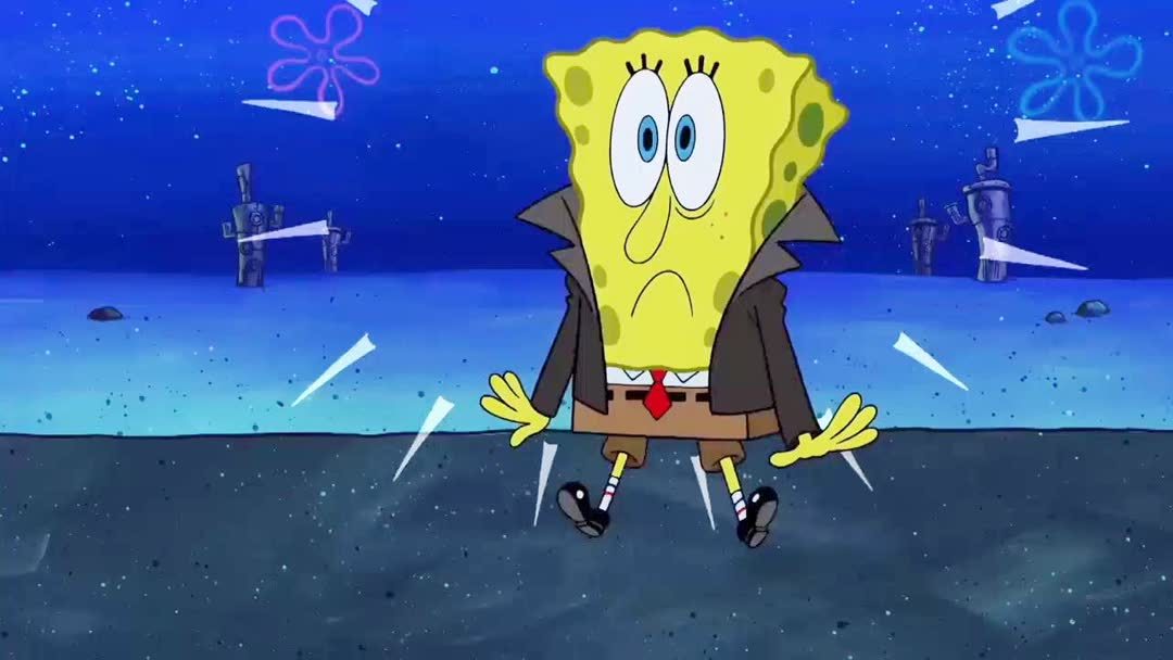 海绵宝宝:鲨鱼老大向海绵宝宝介绍成员,这些人怎么感觉怪怪的