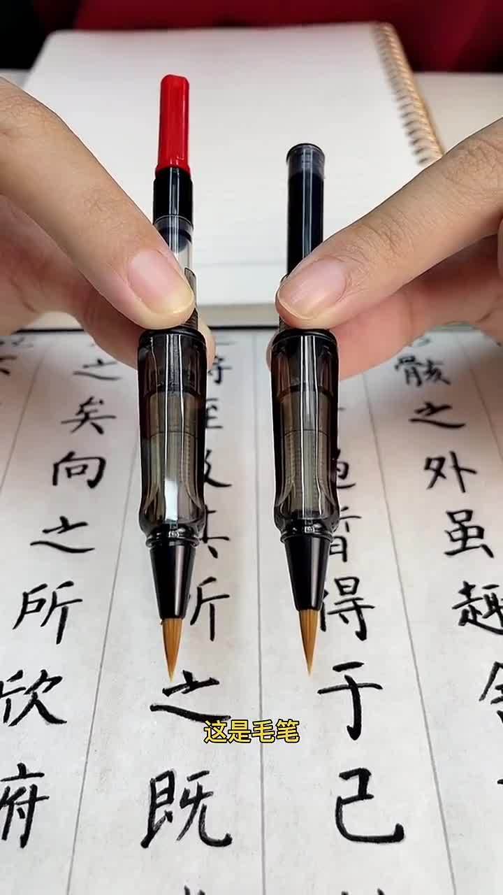不是吧眼线笔还能装墨囊呢学习用品书法毛笔文具用品in宝贝计划