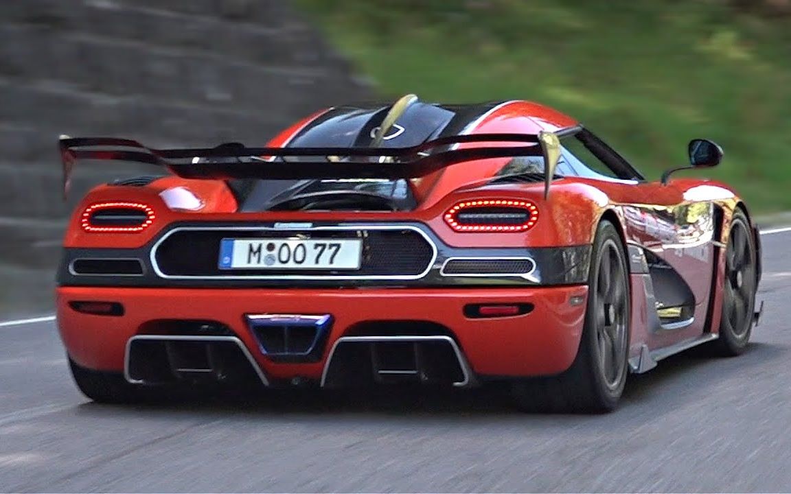 1360马力柯尼塞格Agera One of 1 Final Edition+泰坦排气 启动/拉转速