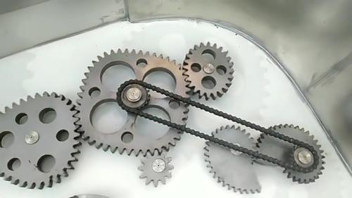 独特的齿轮传动结构模式,这就是传动原理嘛?