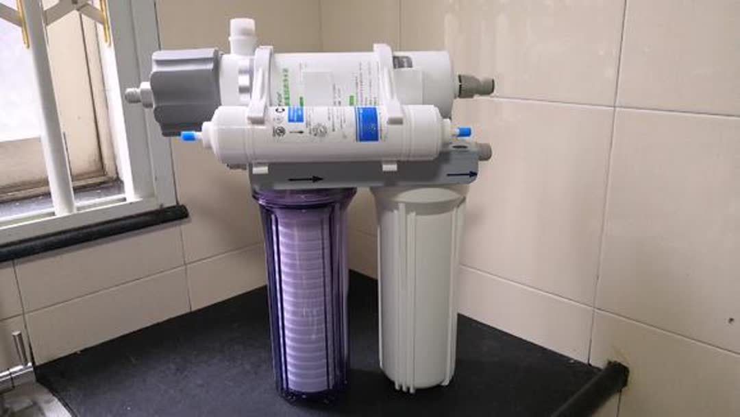 帮客户定制的净水器连接教程