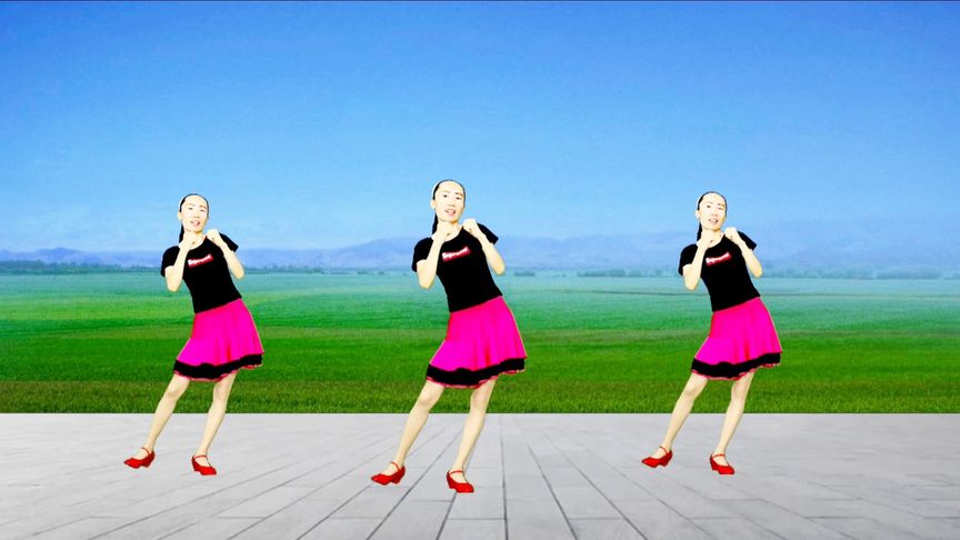 流行热门广场舞《恋曲1990》歌声优美动听,舞步简单大方附分解