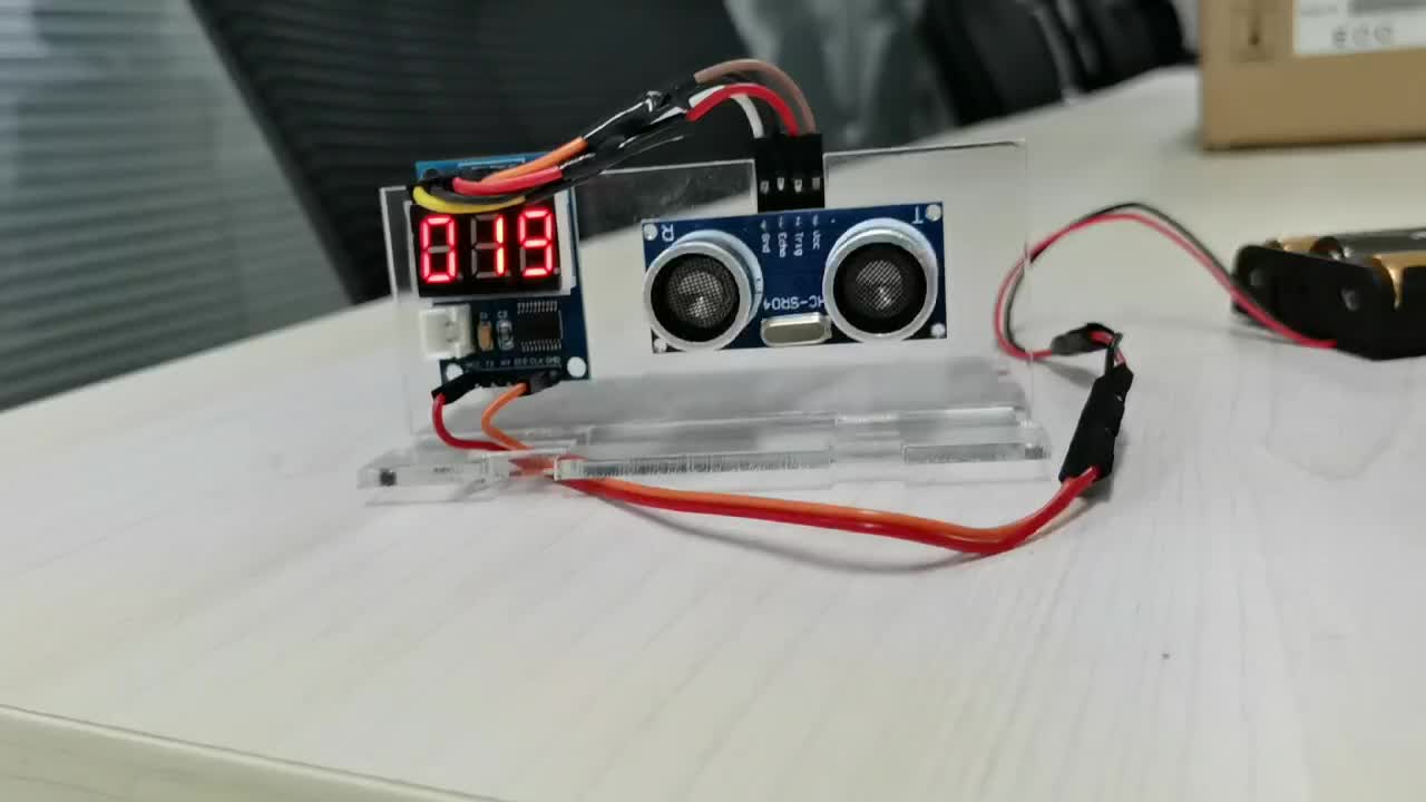 超声波传感器实验