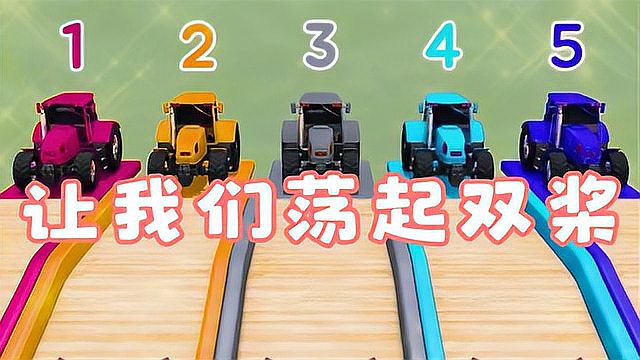 听儿歌看动画《让我们荡起双桨》,感受幸福的童年时光,好安逸