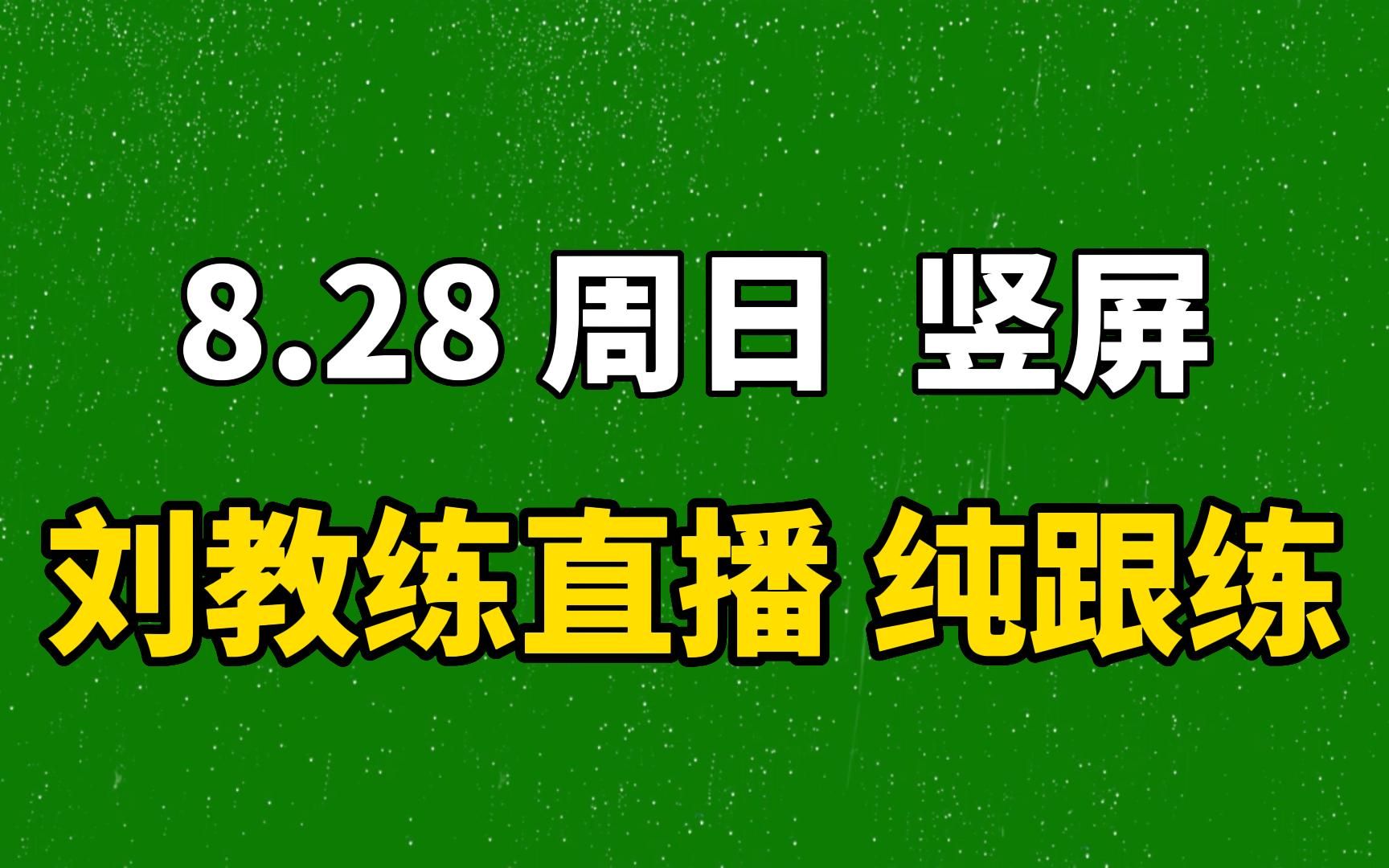 ...竖屏-有倒计时】8月28日 周日 59分钟无聊天版 (自用跟练)不定时下架