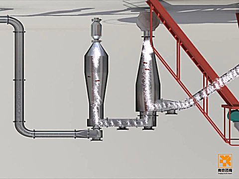 【旋风分离器原理】GMP虚拟实训仿真中药提取