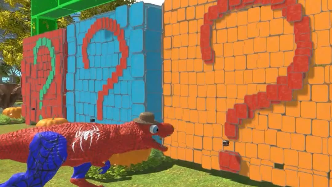 动物战争模拟器 穿过这扇门之后没想到是这样的结果