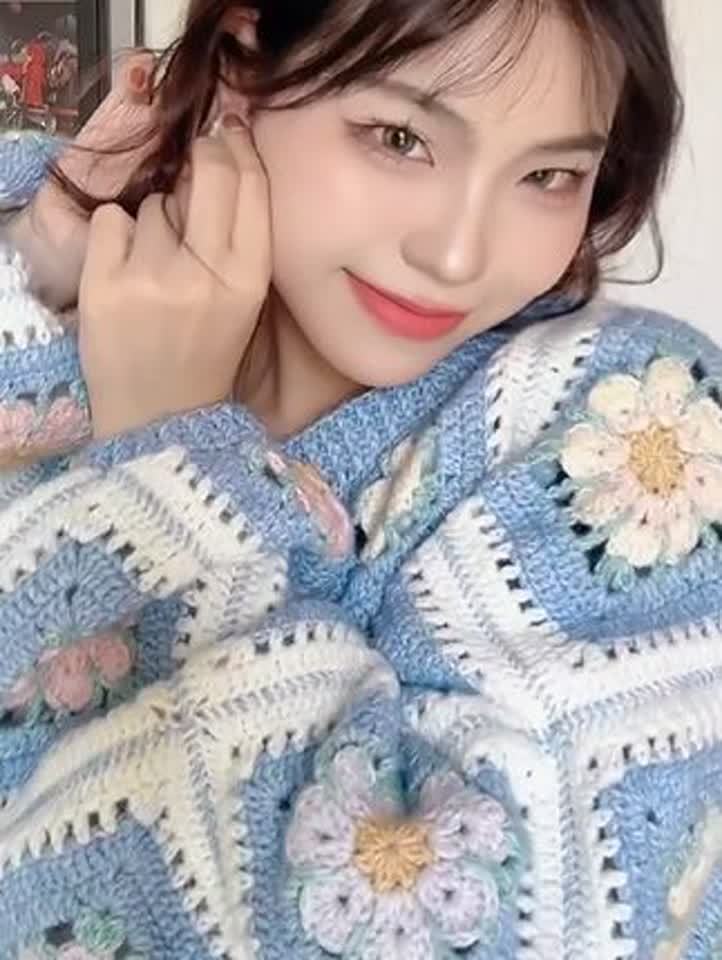 ...美衣合集#毛线钩织 #玩毛线 #谁穿谁好看系列 #趣织社 #手工毛线编织