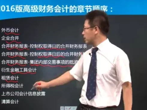 自考159高级财务会计-课程综述-第1讲