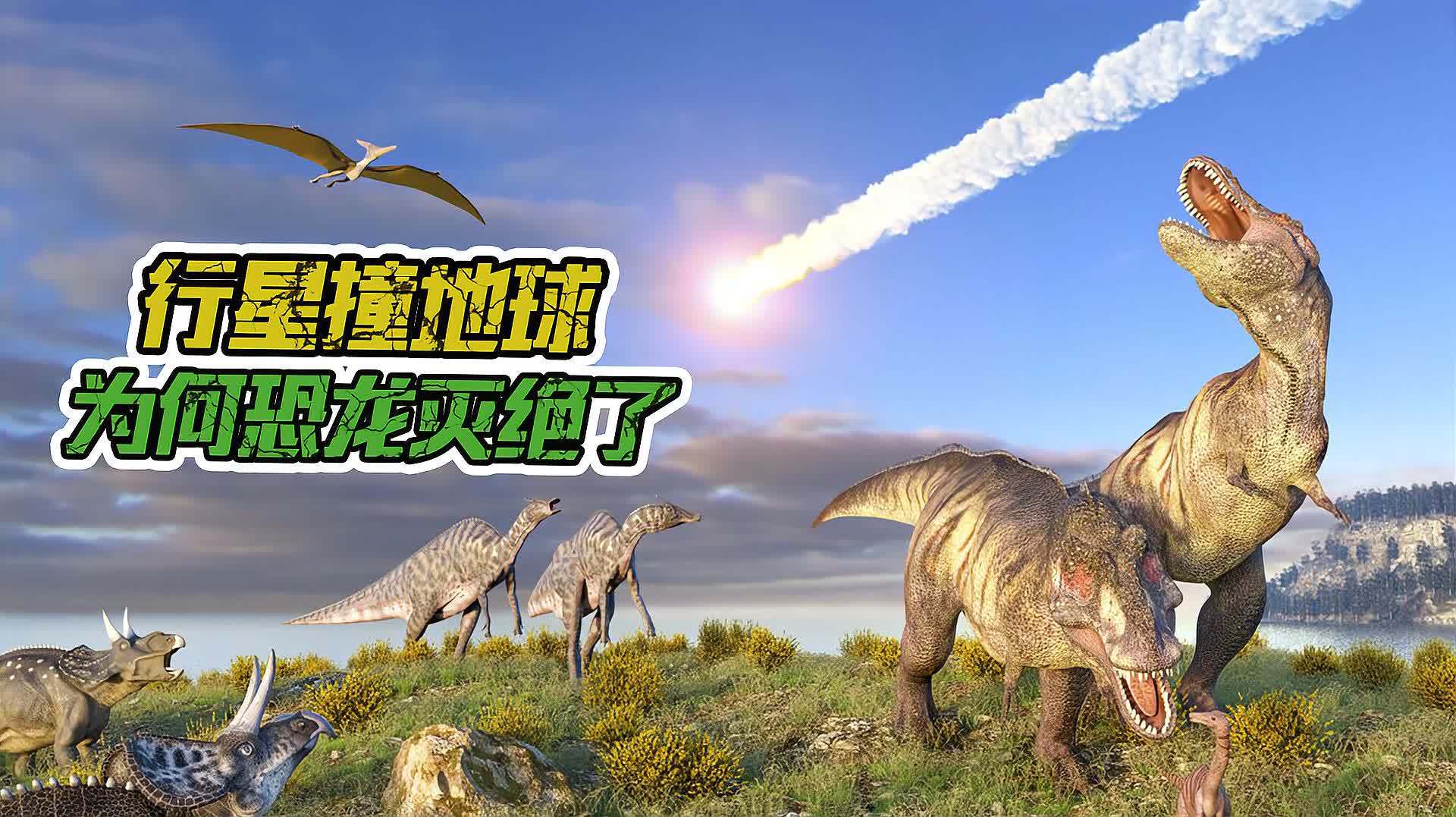 第五次生物大灭绝,为什么恐龙都死了,这类...