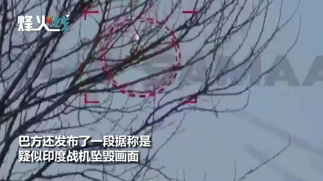 巴基斯坦曝光印度飞行员被俘画面 疑似印军机高空坠毁现场流出